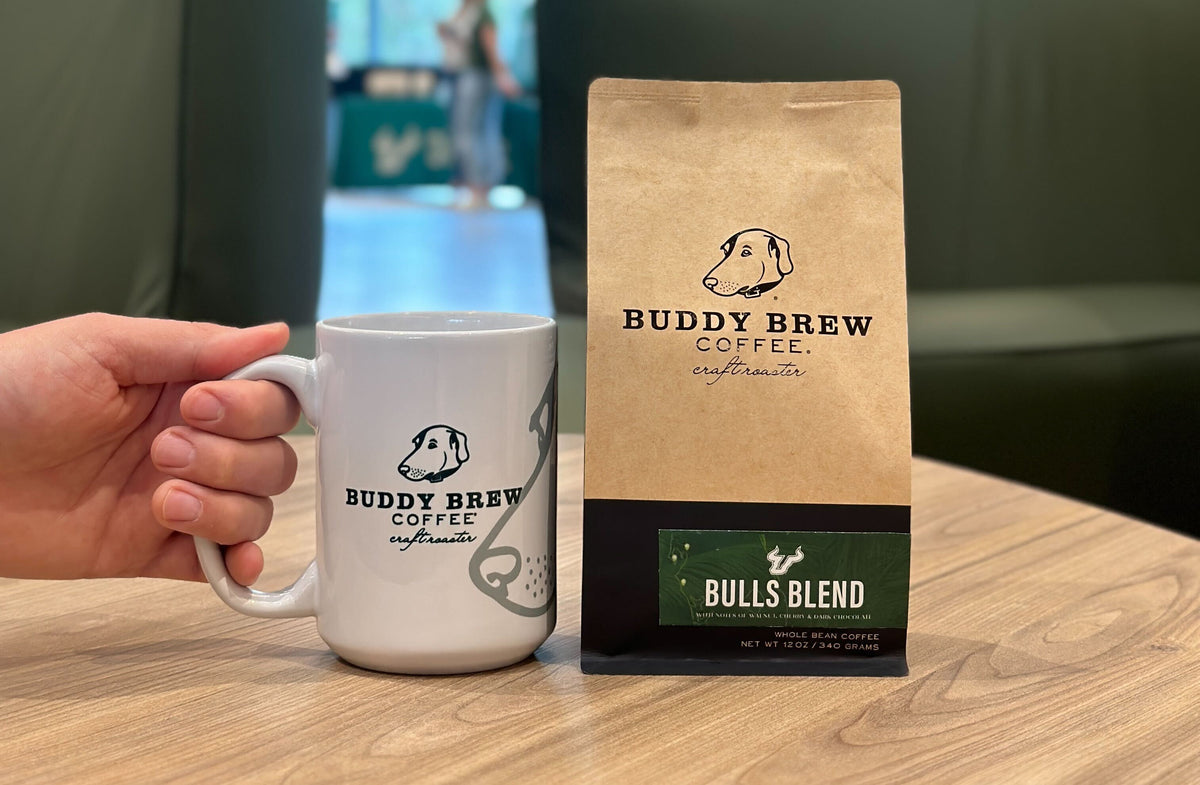 Buddy Brew 'Bulls Blend' coffee launches at USF – Buddy Brew Coffee